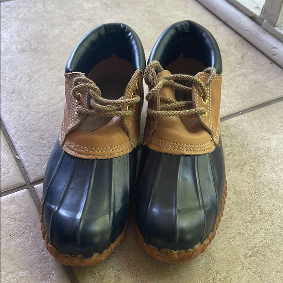Sporto | Shoes | Sporto Tan And Blue Winter Rain Boots | Poshmark